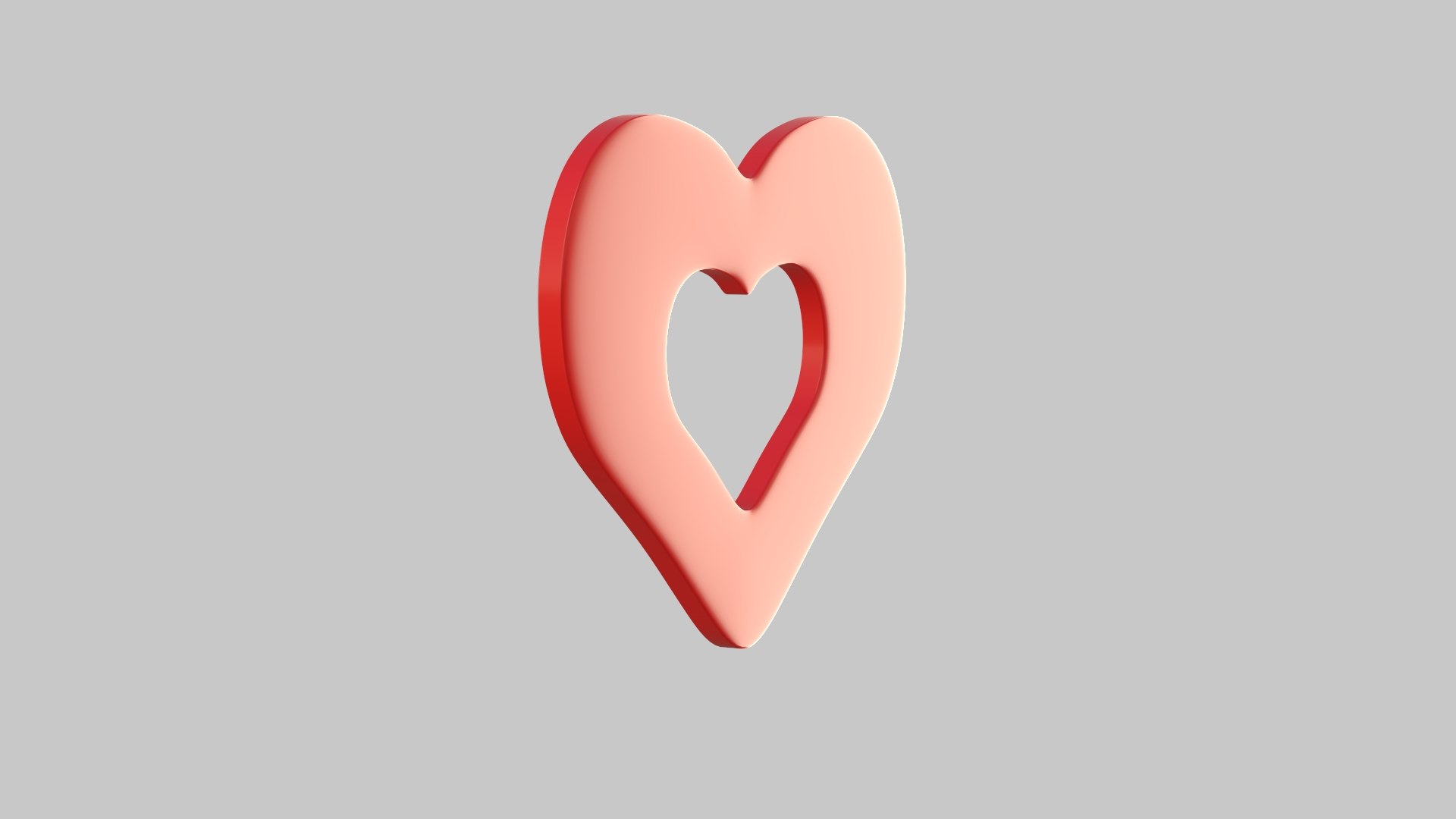 3D Heart Icon V 16 Model - TurboSquid 2380967