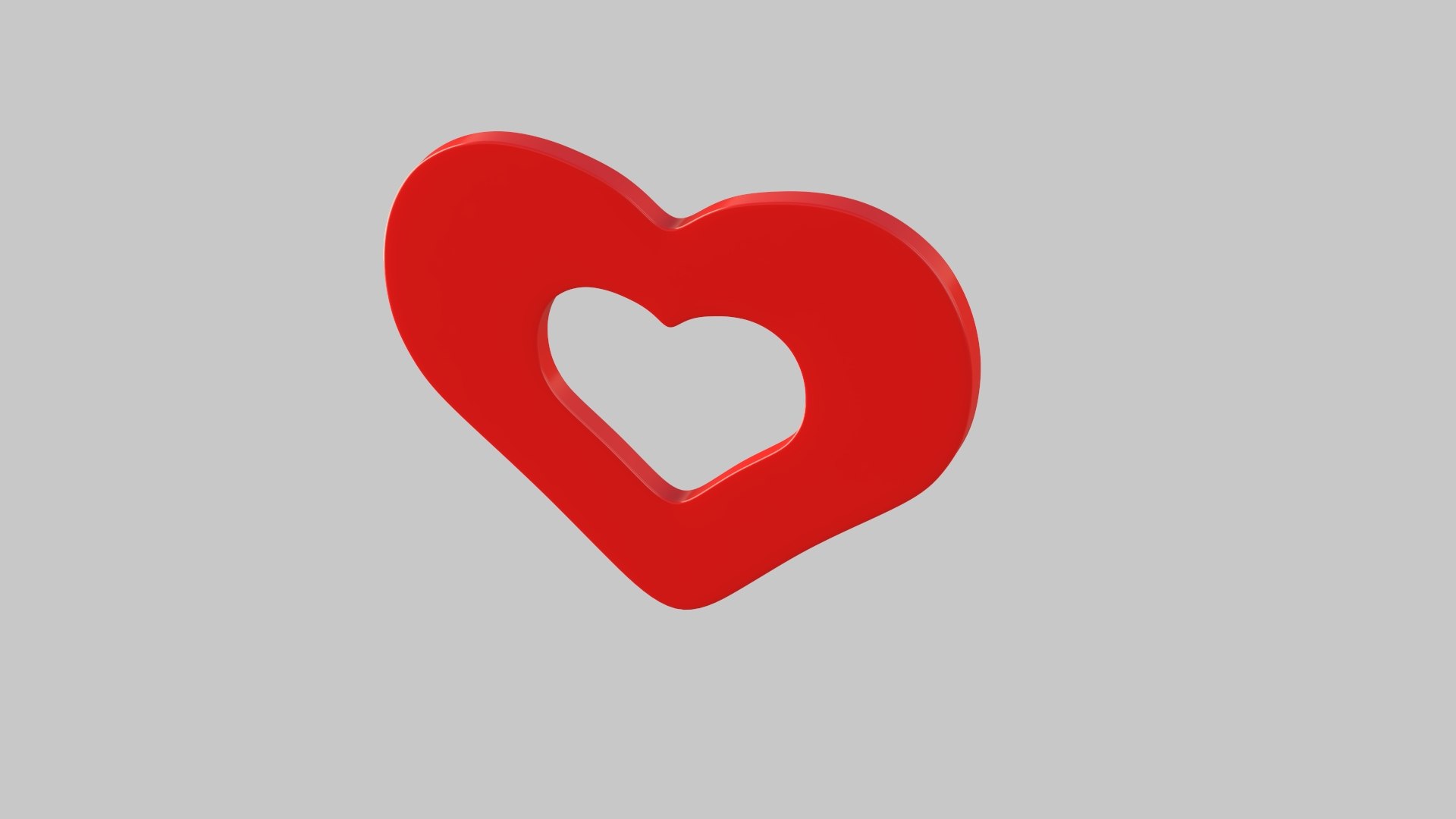 3D Heart Icon V 16 Model - TurboSquid 2380967