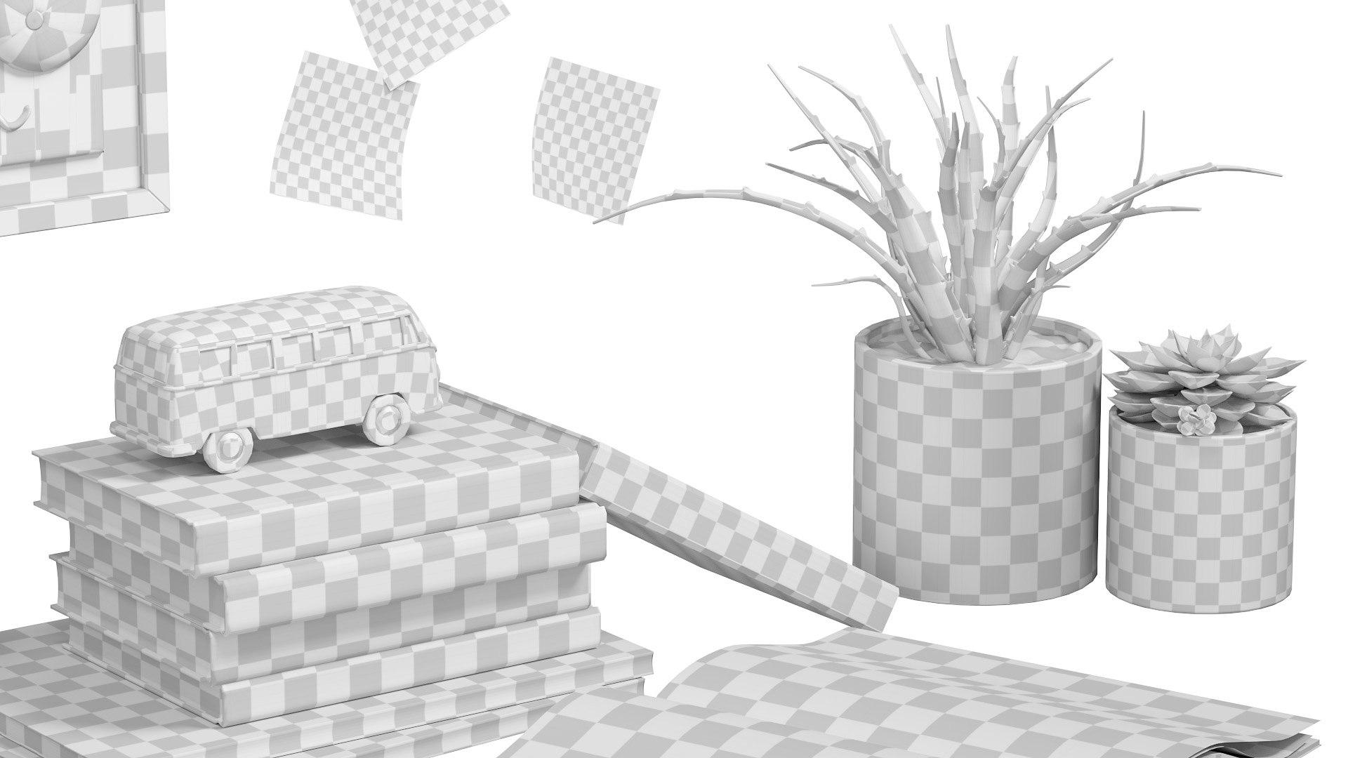 3D Decor Set English Lesson - TurboSquid 2135985