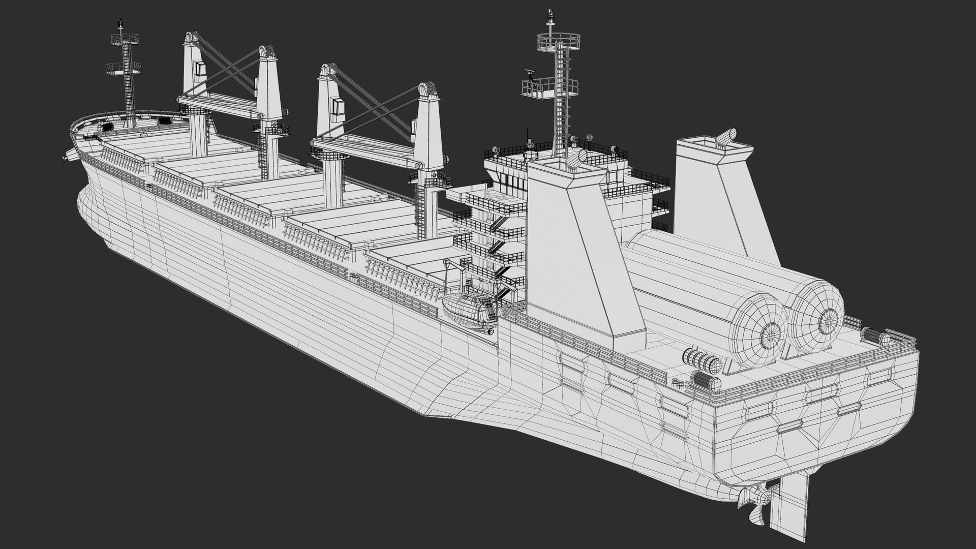 Oil Tanker Zero Emission Vessel Concept PBR 3D model - TurboSquid 2142818