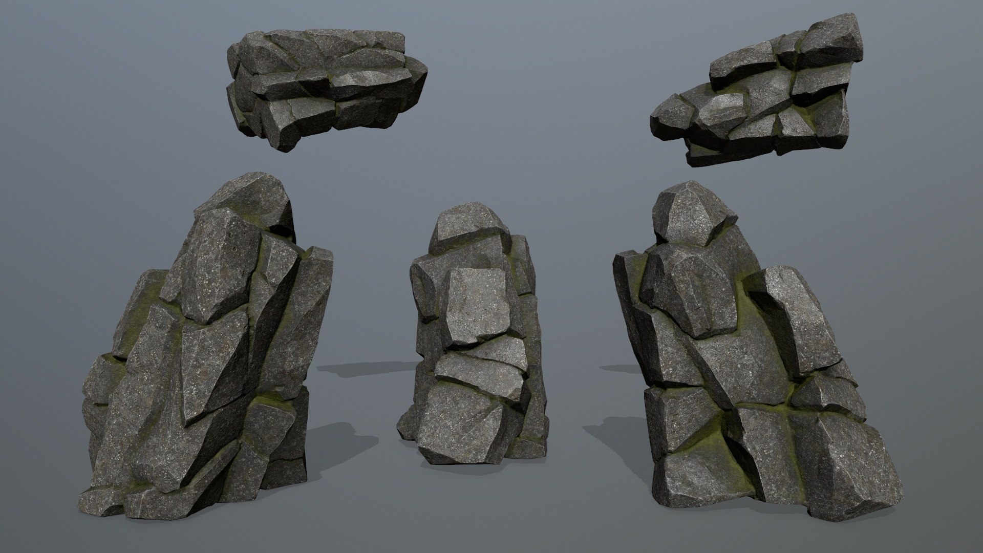 Cliff Rocks 3D Model - TurboSquid 1983176