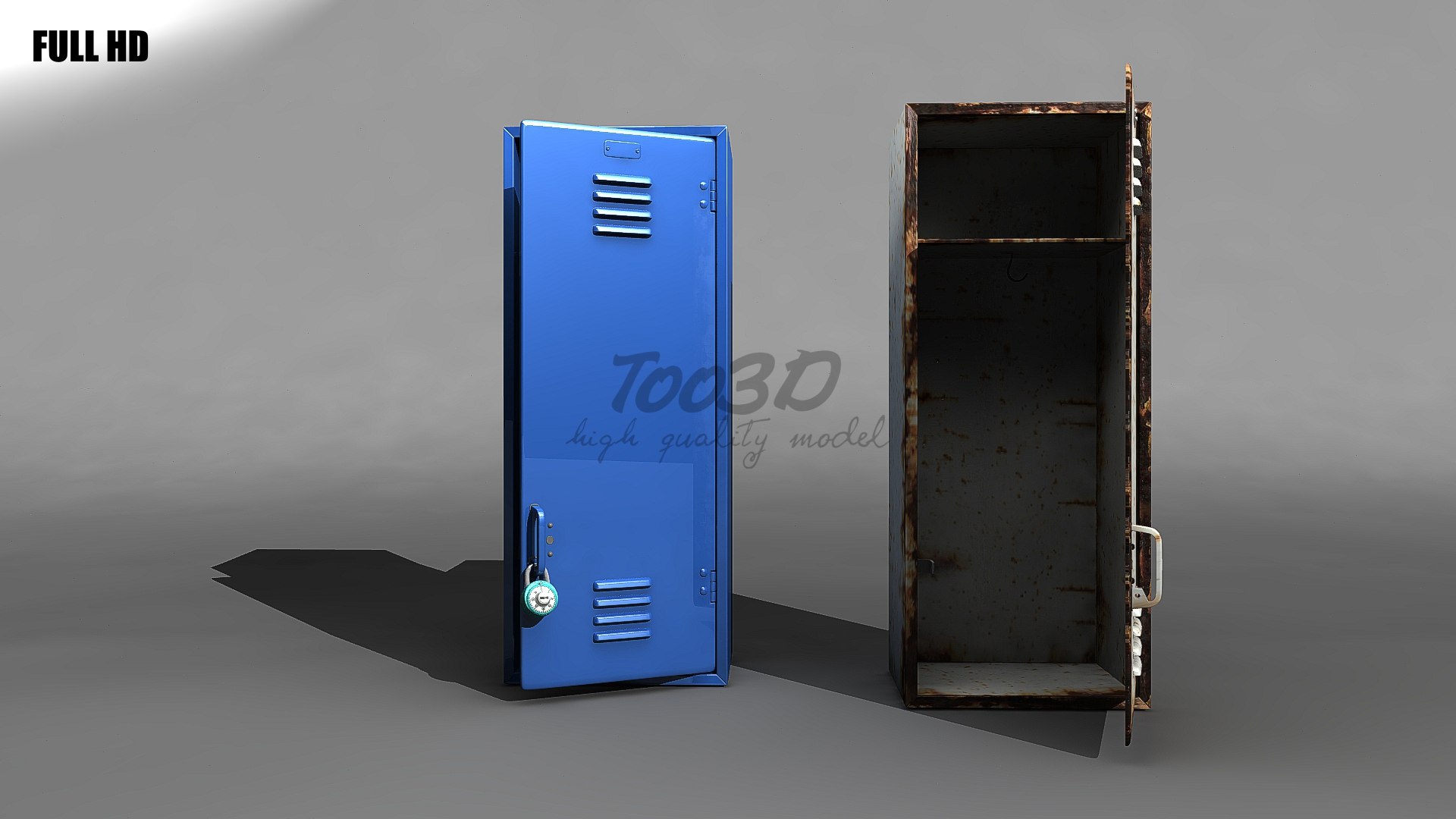 Locker Lock 3d Max