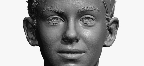 Rhea human head lip 3D model - TurboSquid 1645217