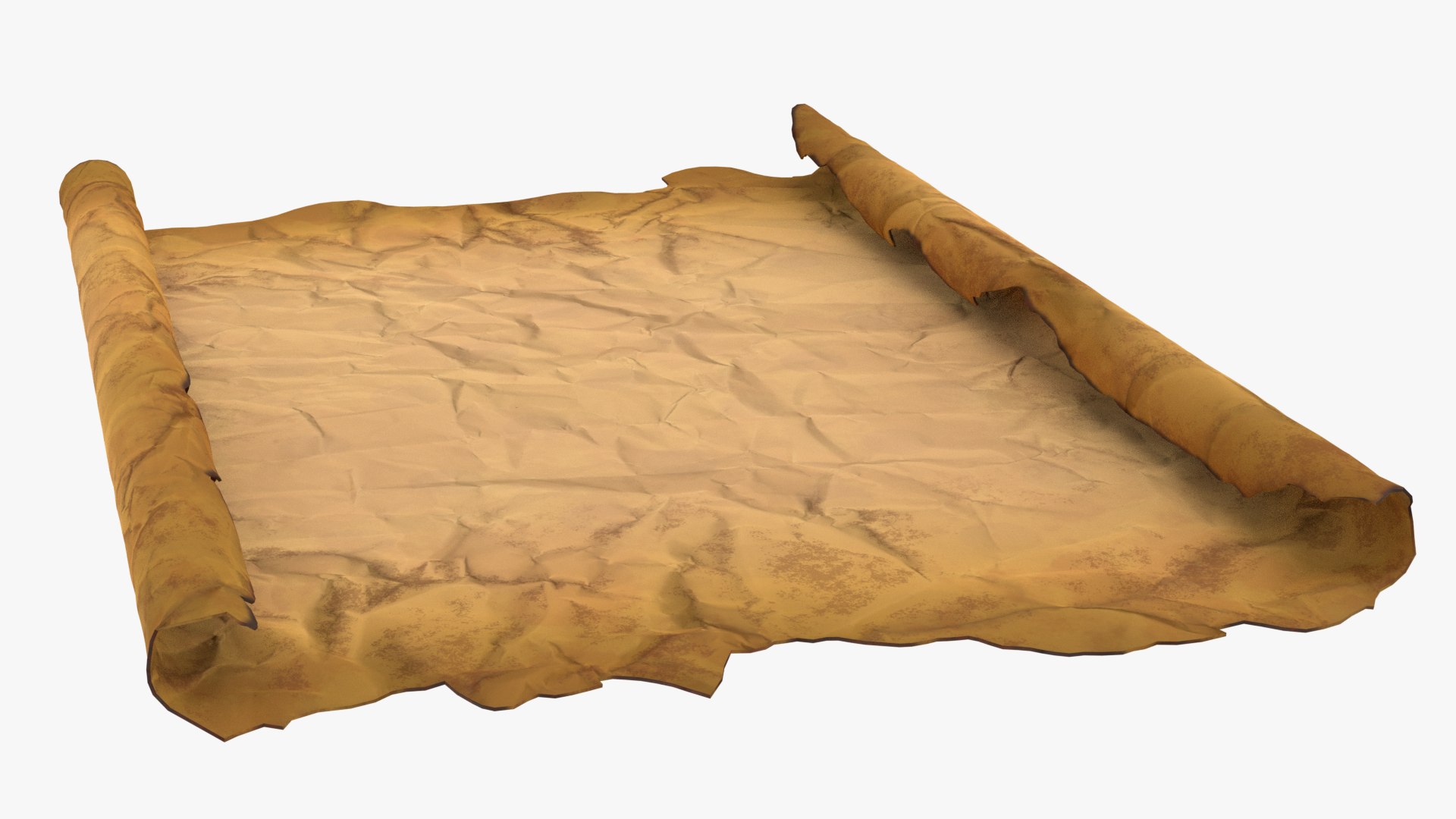 3D Model Animated Rolling Paper - TurboSquid 1761708