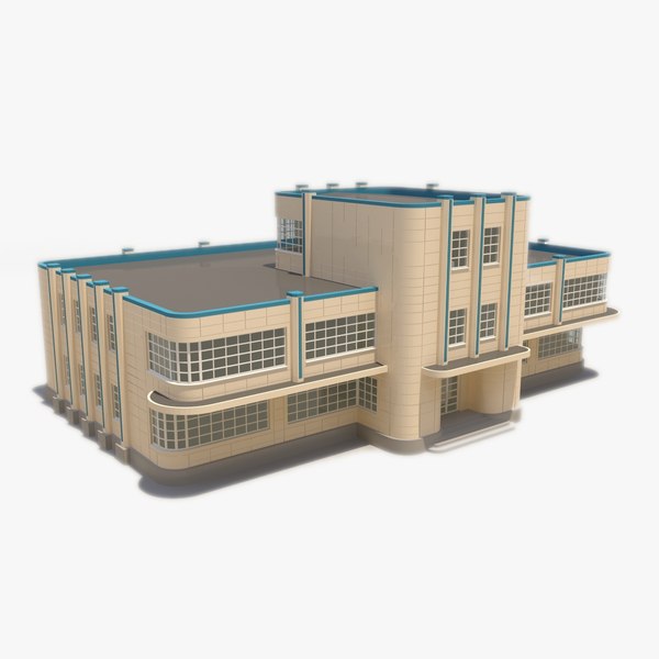 modelo 3d Edificio de oficinas contemporáneo - TurboSquid 1823995