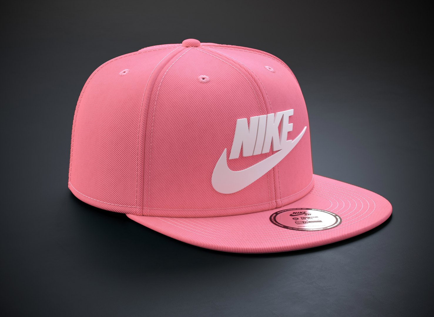 Baseball Cap Pink 3D Model - TurboSquid 2037788