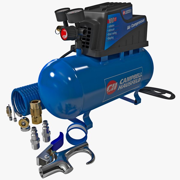 Air Compressor 3D Models for Download | TurboSquid