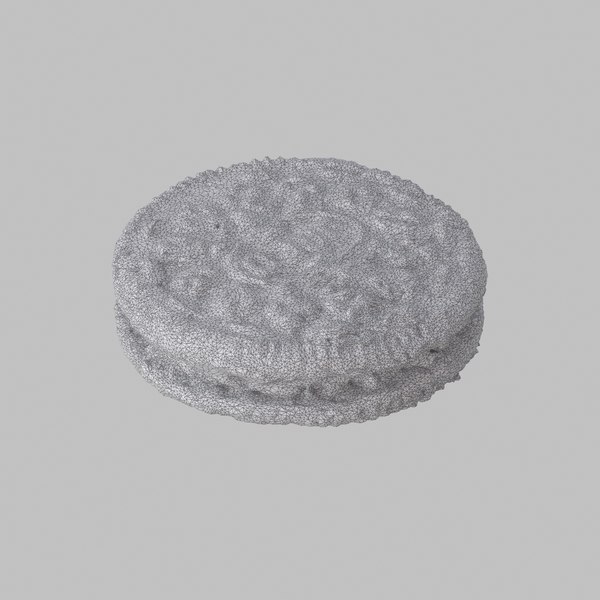 oreo biscuit 3d model