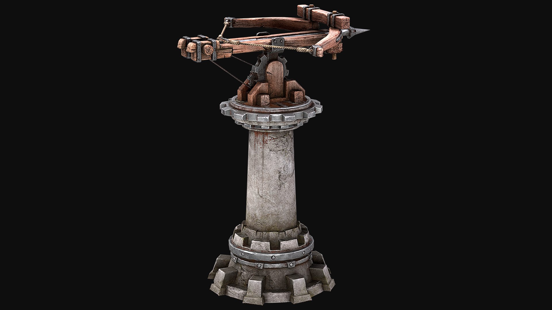 Ballista Tower Pack 3D Model - TurboSquid 1789197
