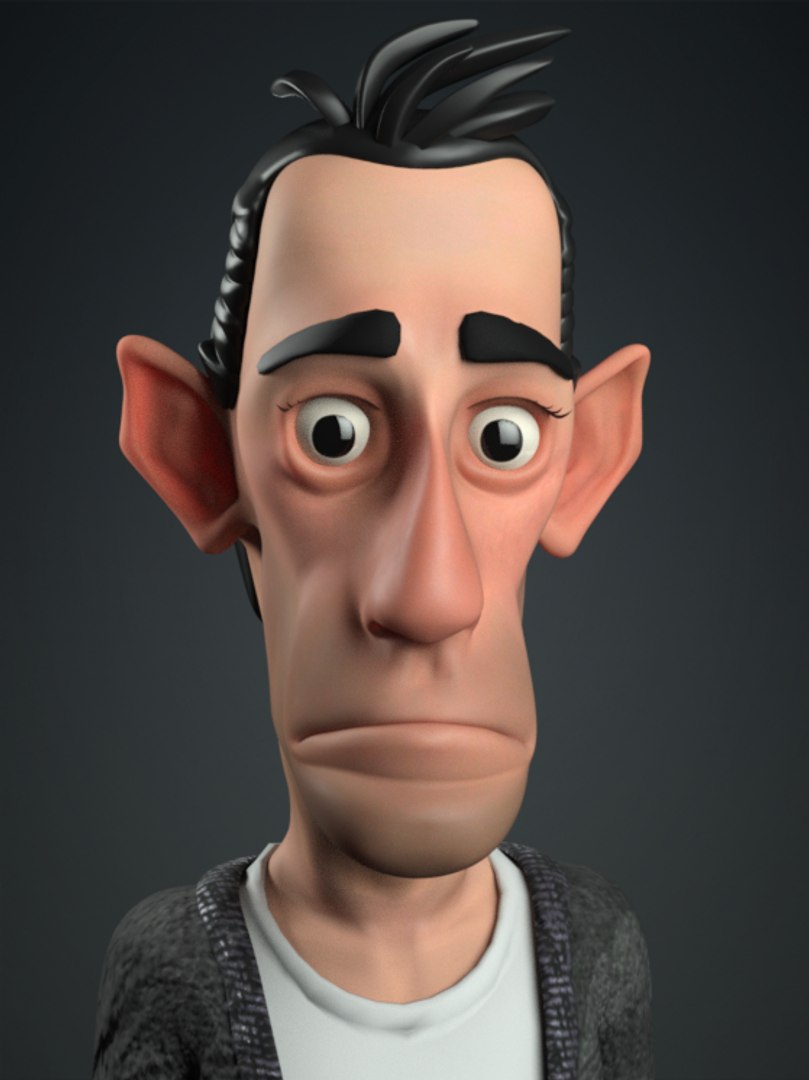 Cartoon Rigged Man-joey Character 3D Model 3D - TurboSquid 2170841