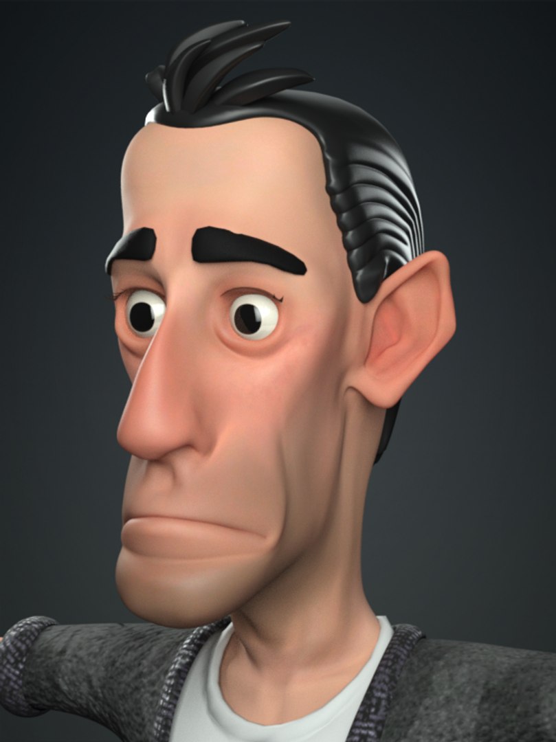 Cartoon Rigged Man-joey Character 3D Model 3D - TurboSquid 2170841