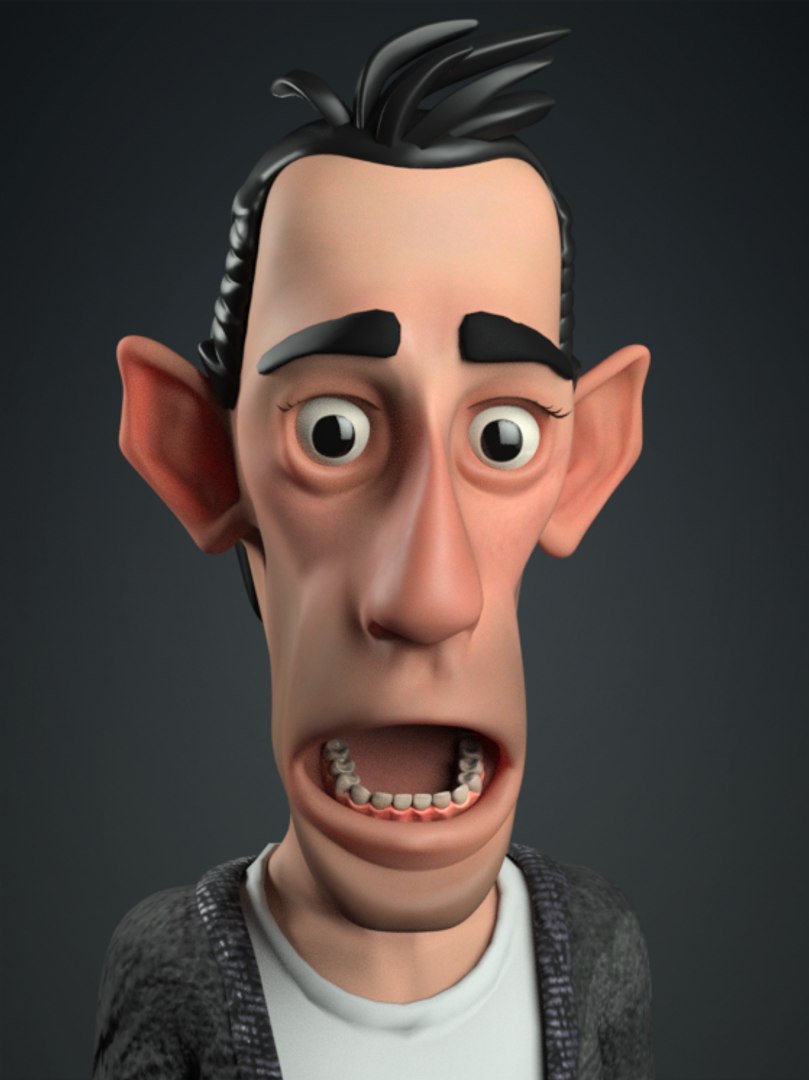 Cartoon Rigged Man-joey Character 3D Model 3D - TurboSquid 2170841