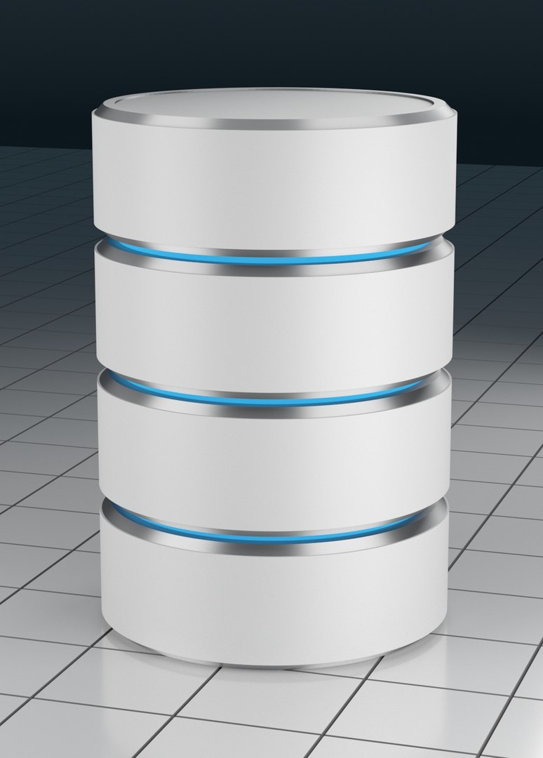Server database 3D model - TurboSquid 1205395