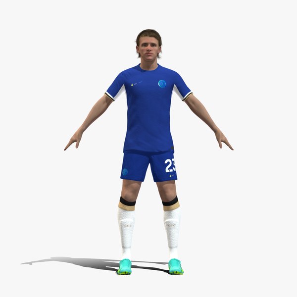modelo 3d Conor Gallagher Chelsea 2024 modelo 3d - TurboSquid 2117192