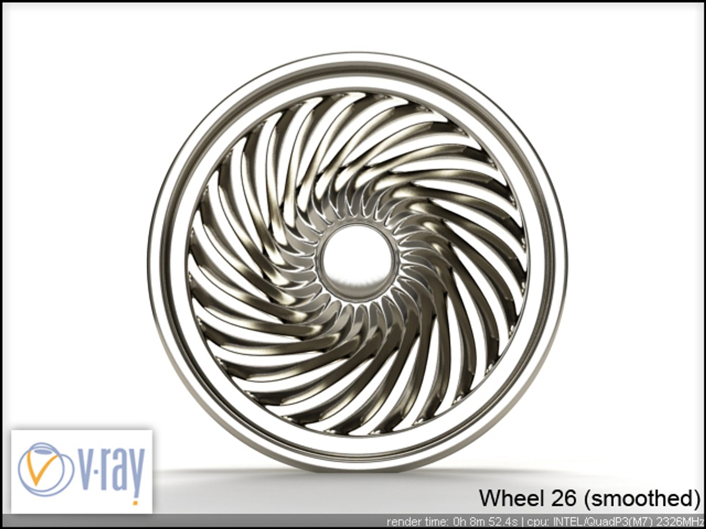 Wheel 26 3d Model