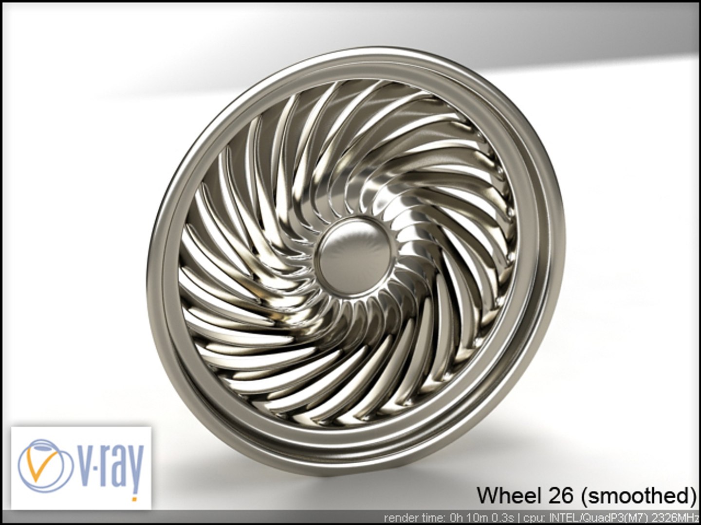 Wheel 26 3d Model