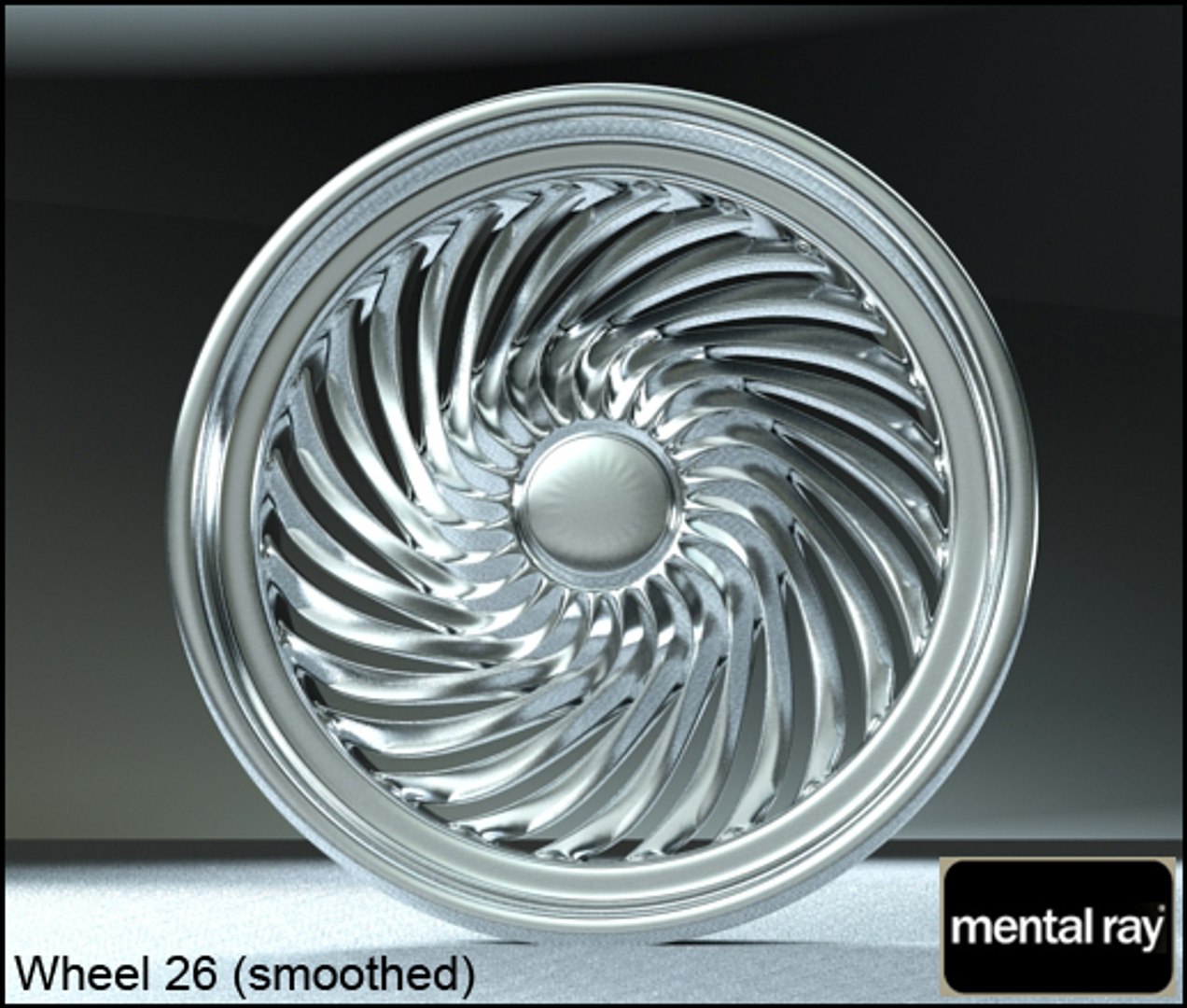 Wheel 26 3d Model