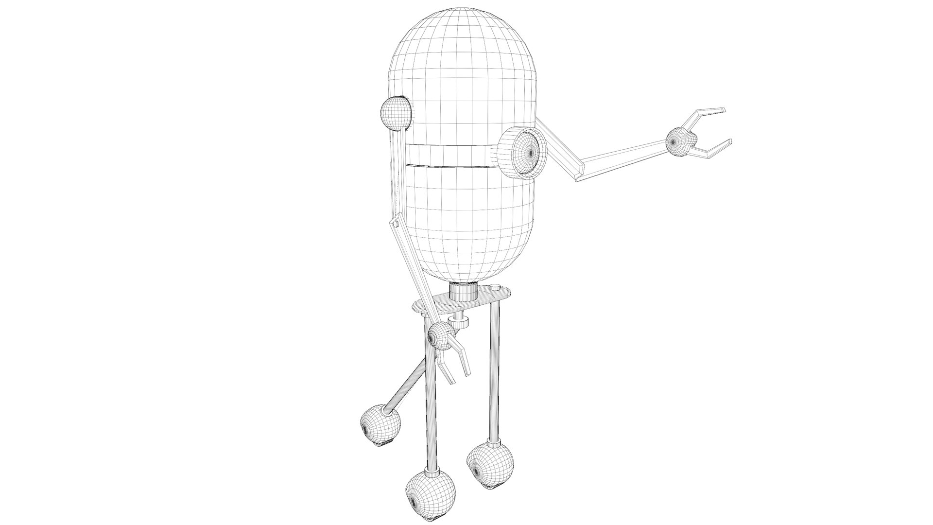 3D Robo Model - TurboSquid 1851508