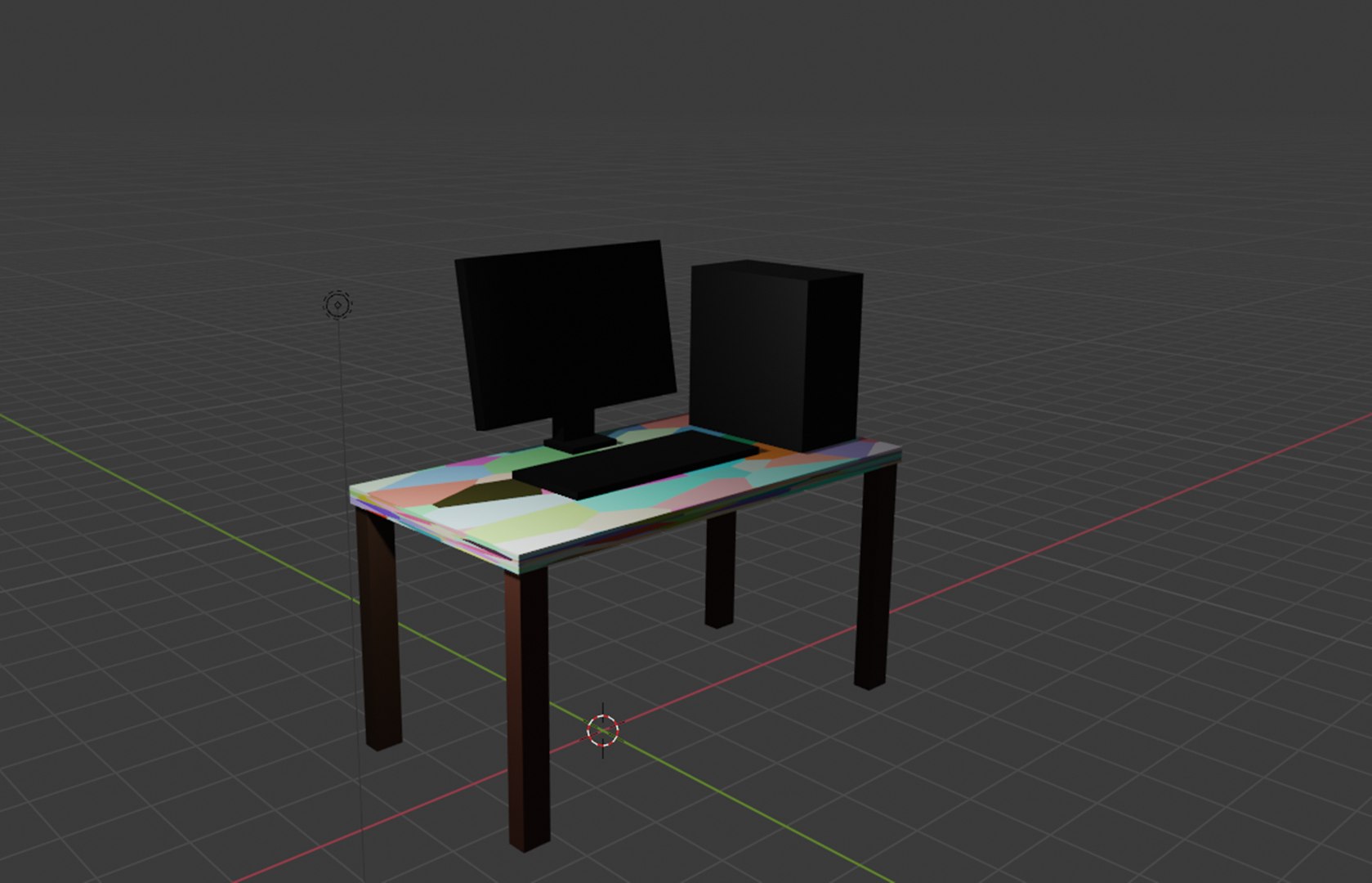 Computer Desk 3D Model - TurboSquid 2358694