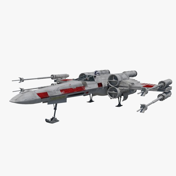 X-Wing 3D Models for Download | TurboSquid
