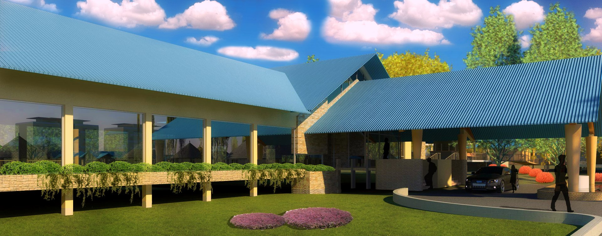 3d Model Restaurant Architecture