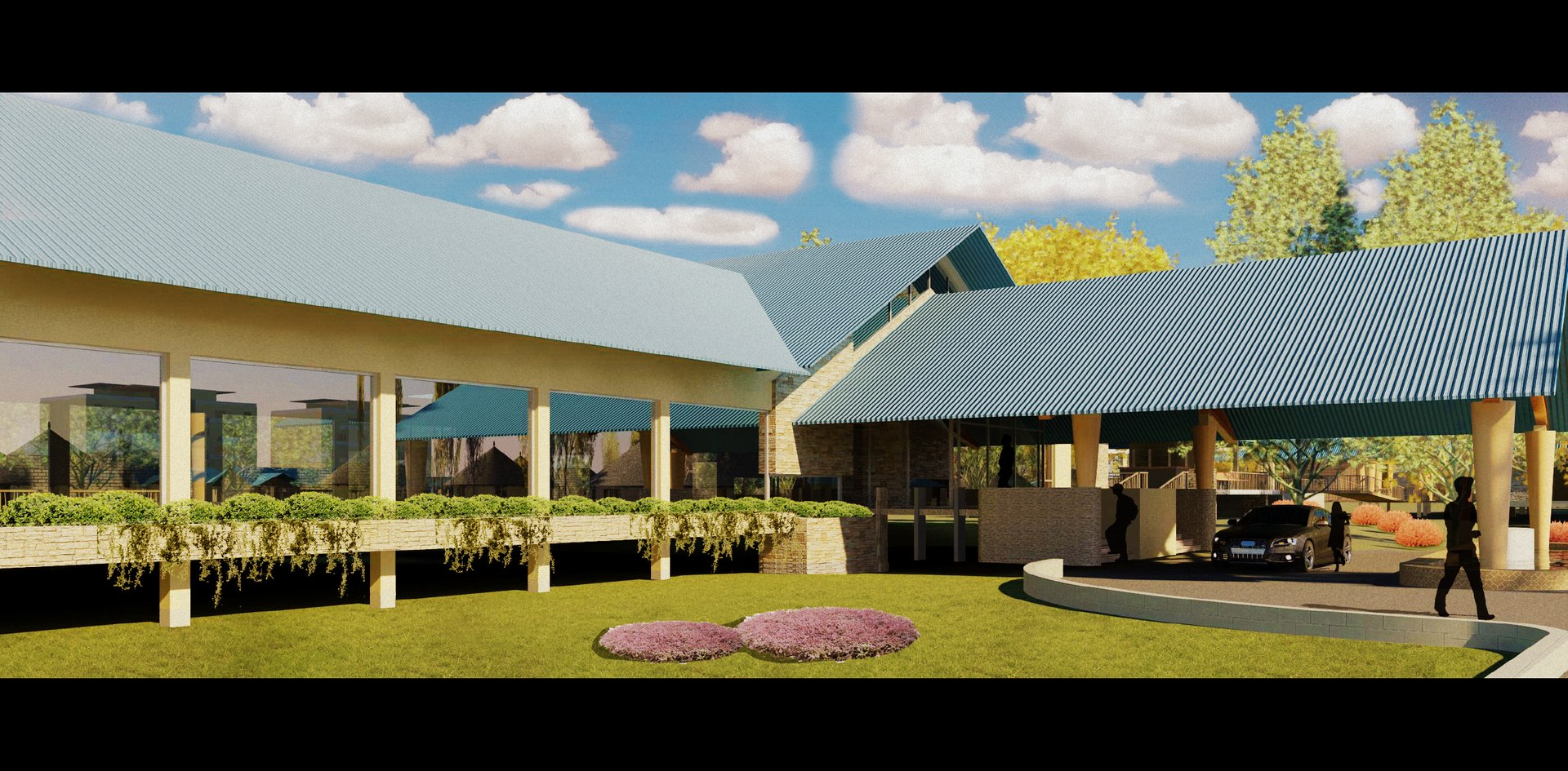 3d Model Restaurant Architecture