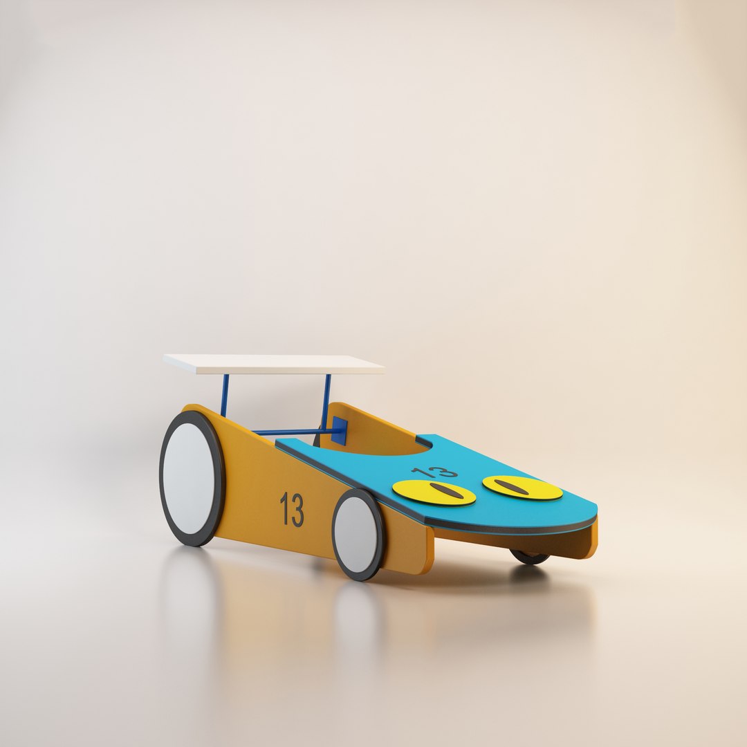 Car Playground Child 3d Model