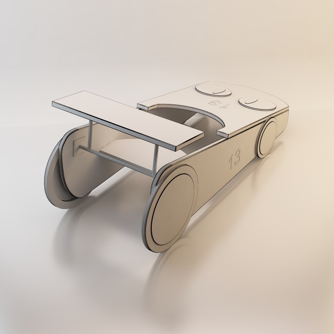 Car Playground Child 3d Model