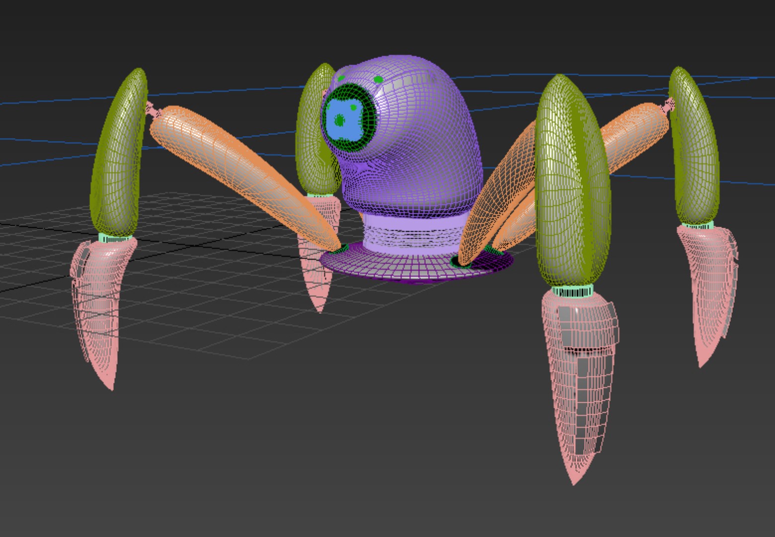 3d Model Robot Monster Alien