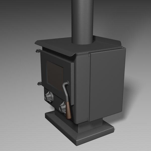 3d model stove