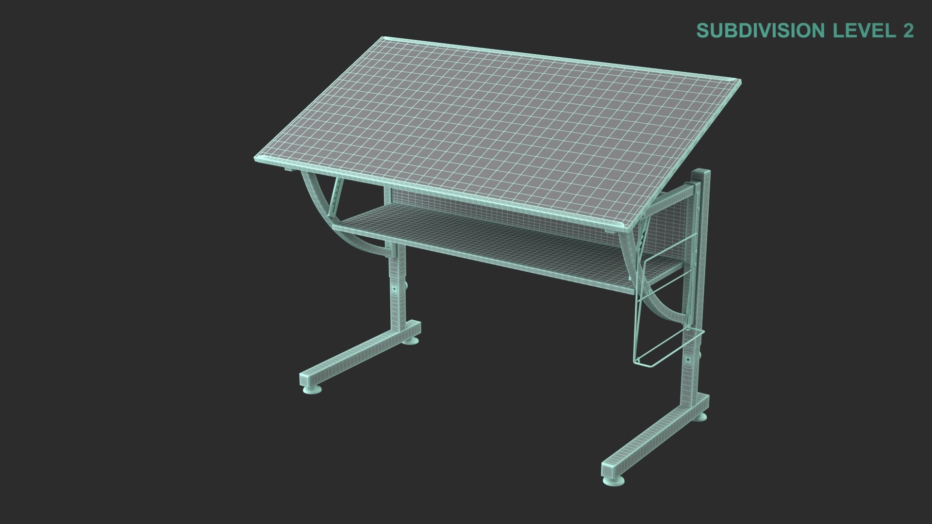 Drafting Table Model - TurboSquid 1804480