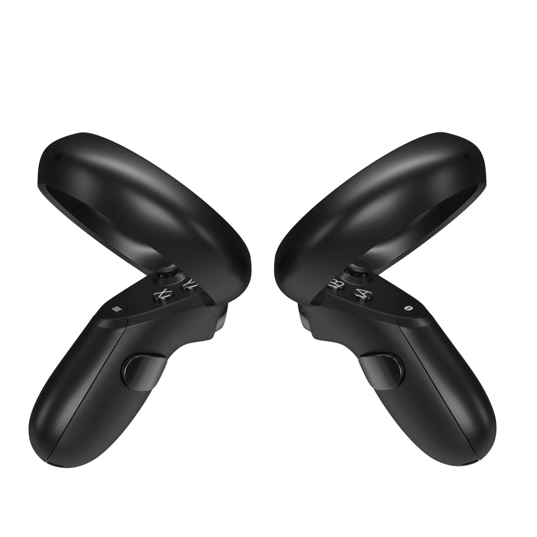 3D Oculus Quest Controllers - TurboSquid 1387757
