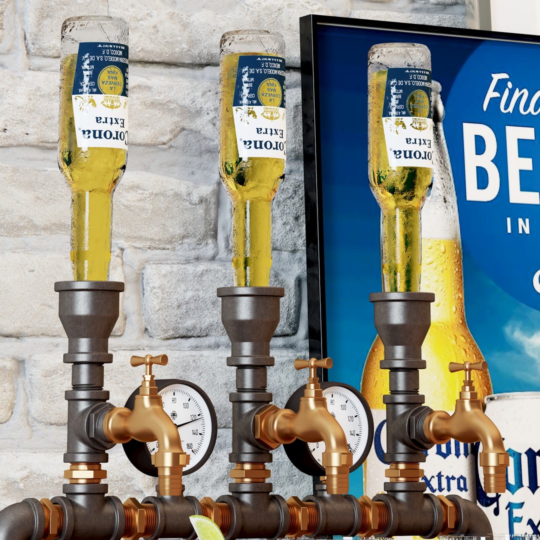 3D model Liquor Dispenser LD7 - TurboSquid 1722058