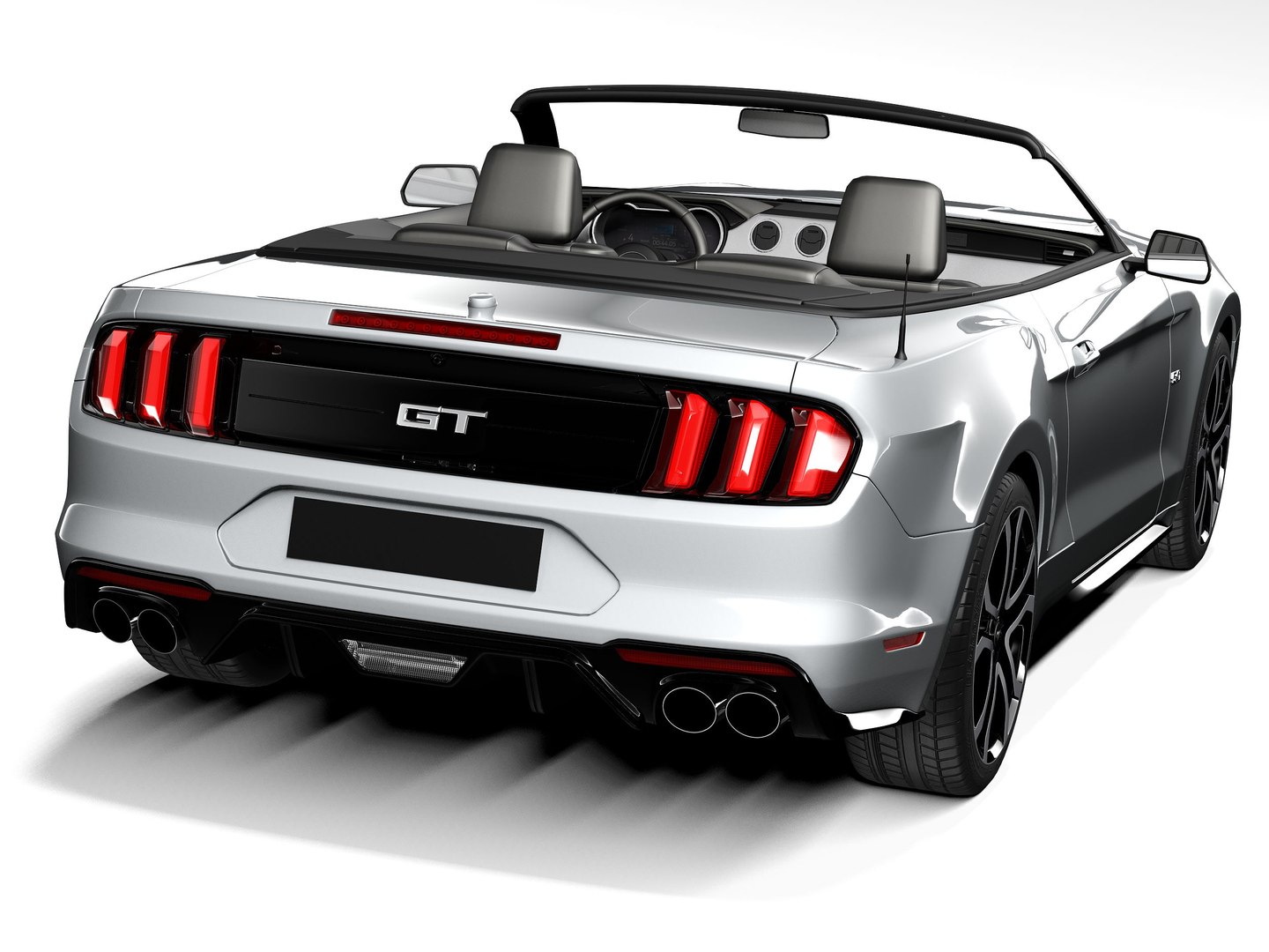3D Ford Mustang GT Convertible 2018 - TurboSquid 2224196