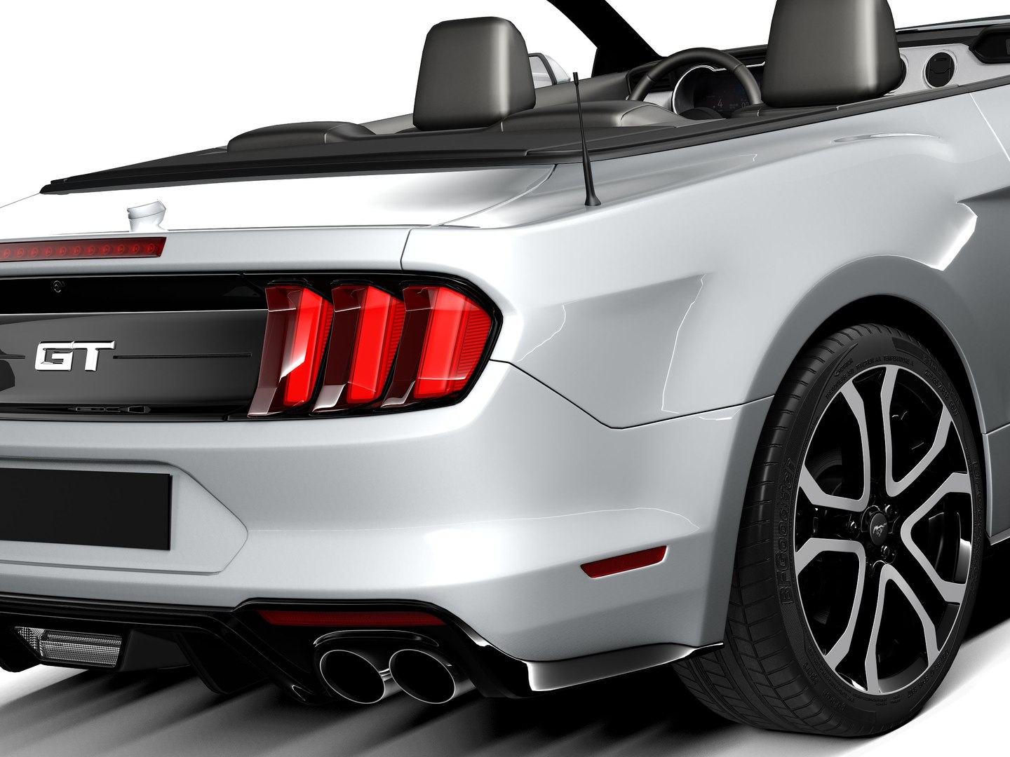 3D Ford Mustang GT Convertible 2018 - TurboSquid 2224196