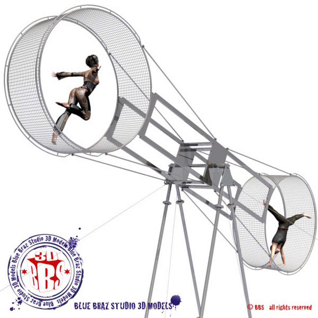 Wheel Death 3d Model