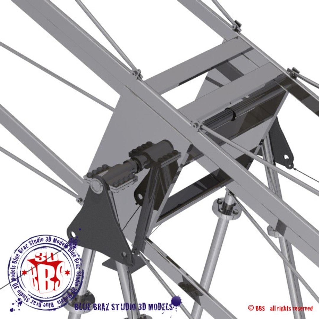 Wheel Death 3d Model