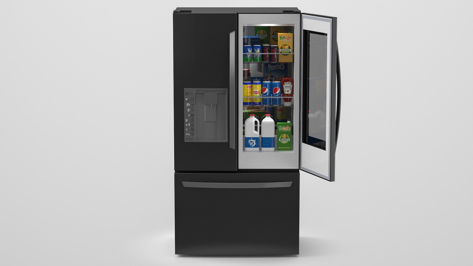 3D Full Fridge 01 model - TurboSquid 1971716