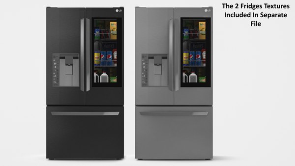 modelo 3d Nevera Llena 01 - TurboSquid 1971716