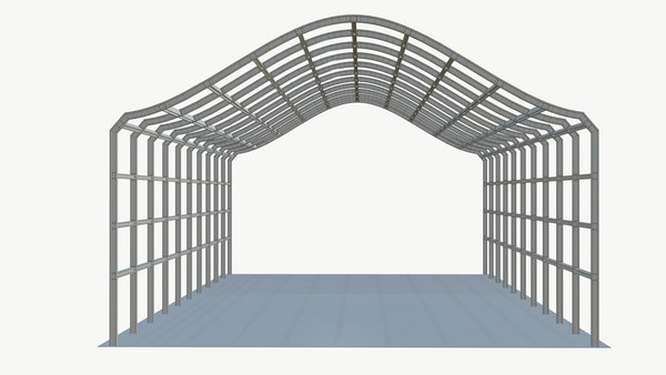 modelo 3d Estructura del almacén - TurboSquid 2071914