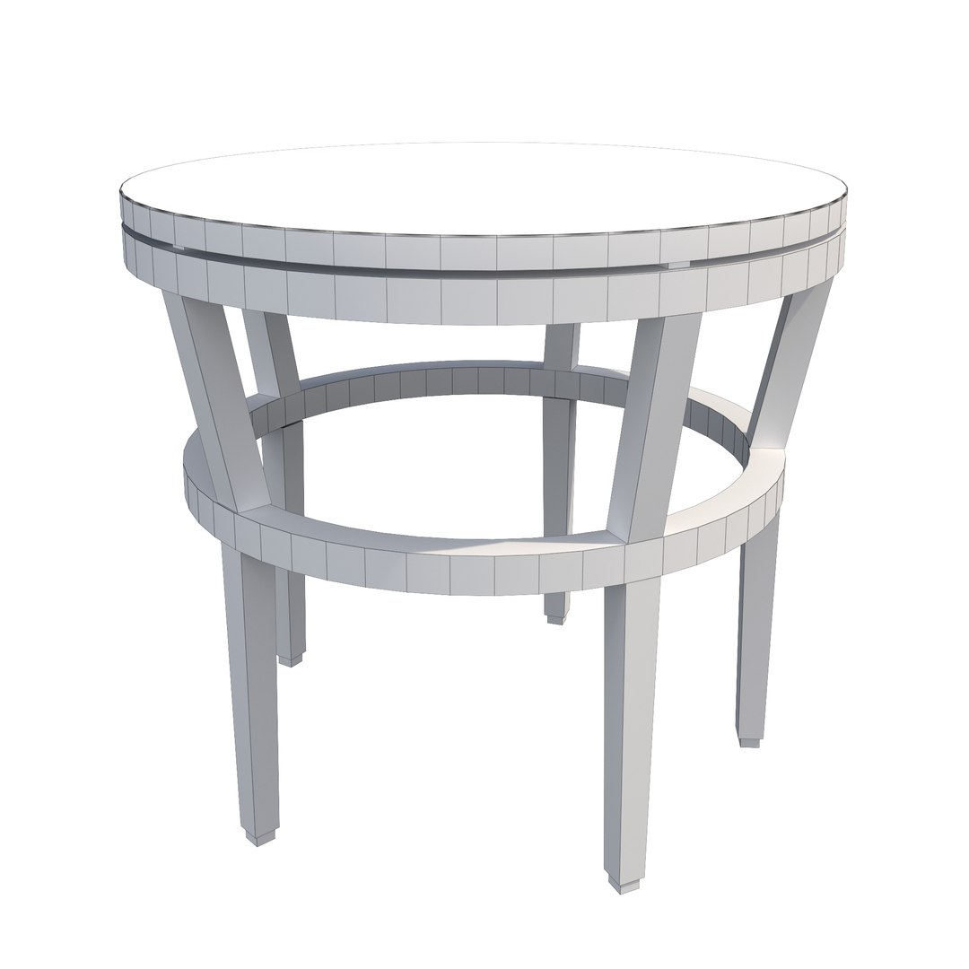 Table-004 Slant Stone Table 3D Model - TurboSquid 1296597