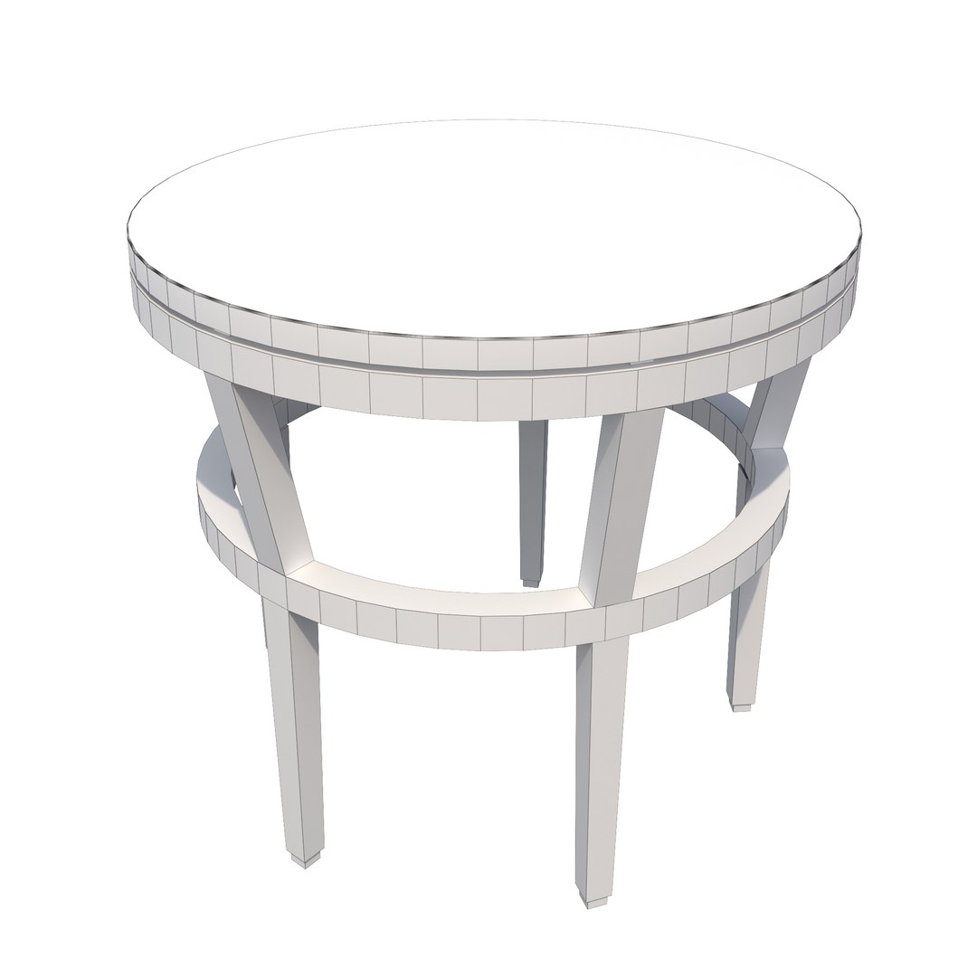 Table-004 Slant Stone Table 3D Model - TurboSquid 1296597