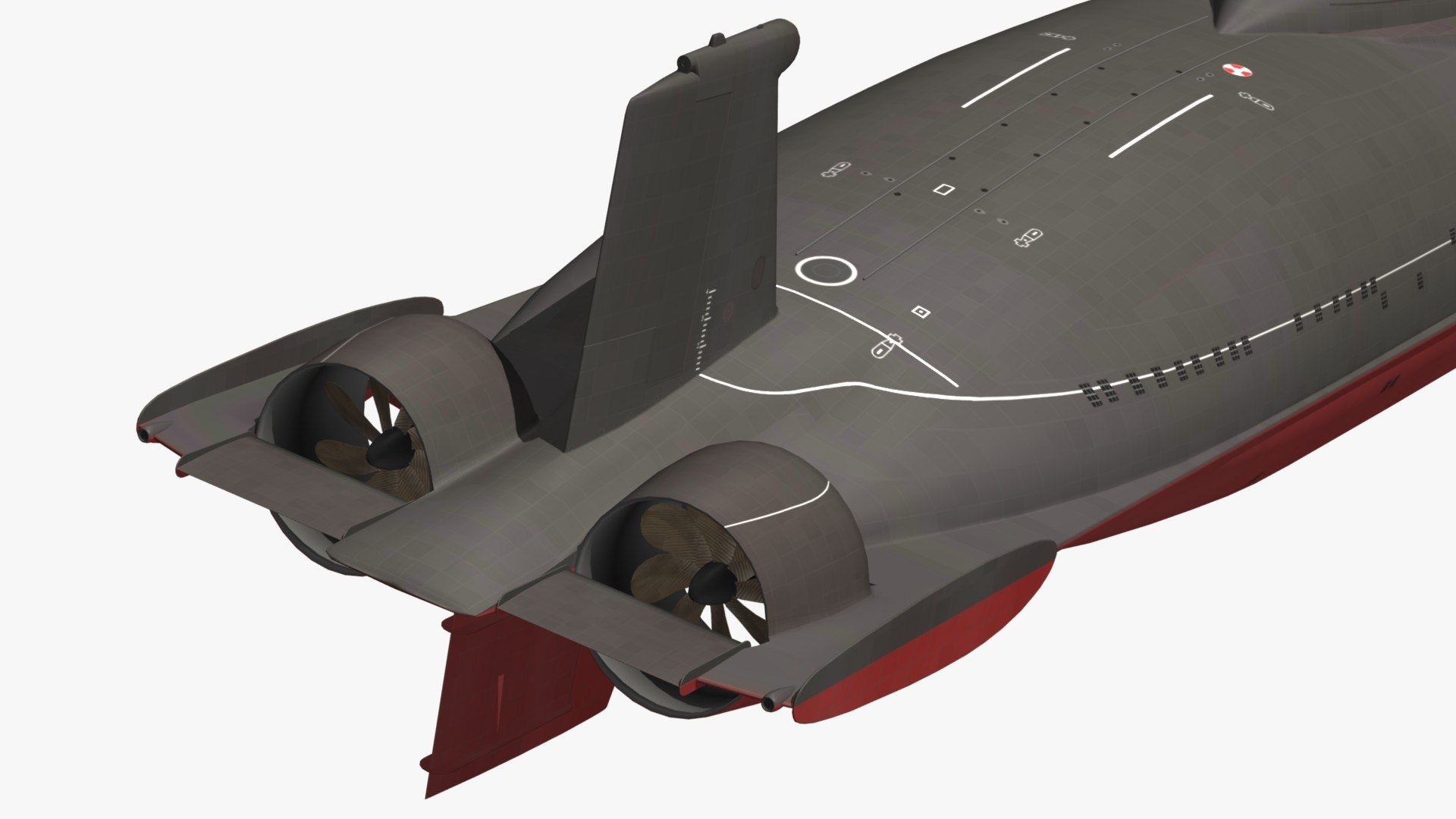 3D Model Akula-941 Typhoon - TurboSquid 1984343