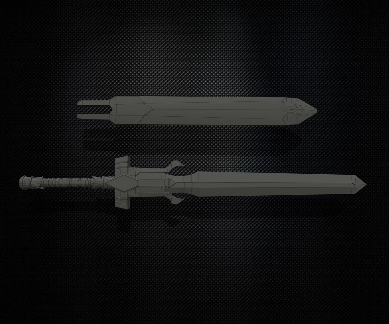 3D Sword Sheath - TurboSquid 1399574
