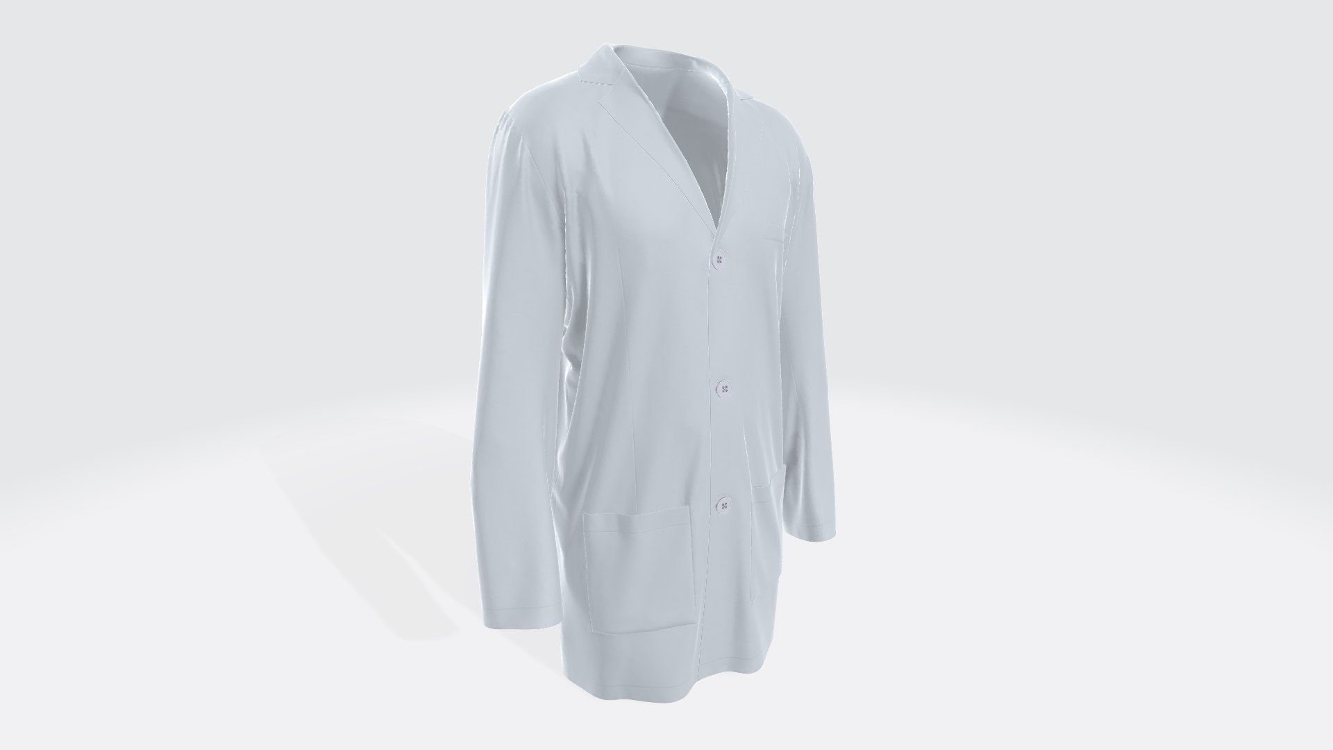 3D Lab Coat 1 - TurboSquid 2084707