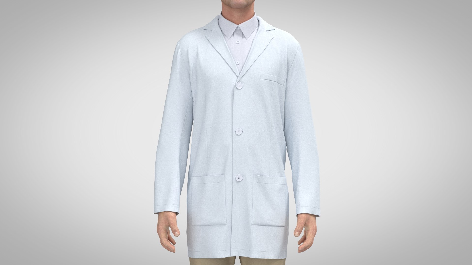 3D Lab Coat 1 - TurboSquid 2084707