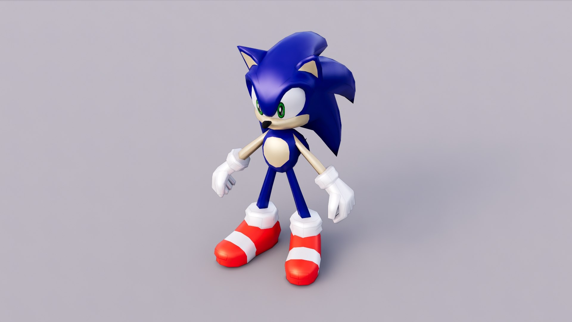 Sonic Character Toy Model - TurboSquid 2192733