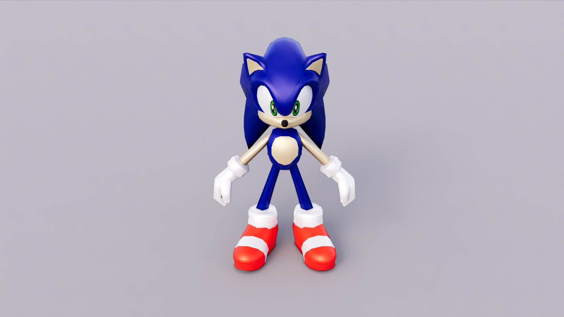 Sonic Character Toy Model - TurboSquid 2192733