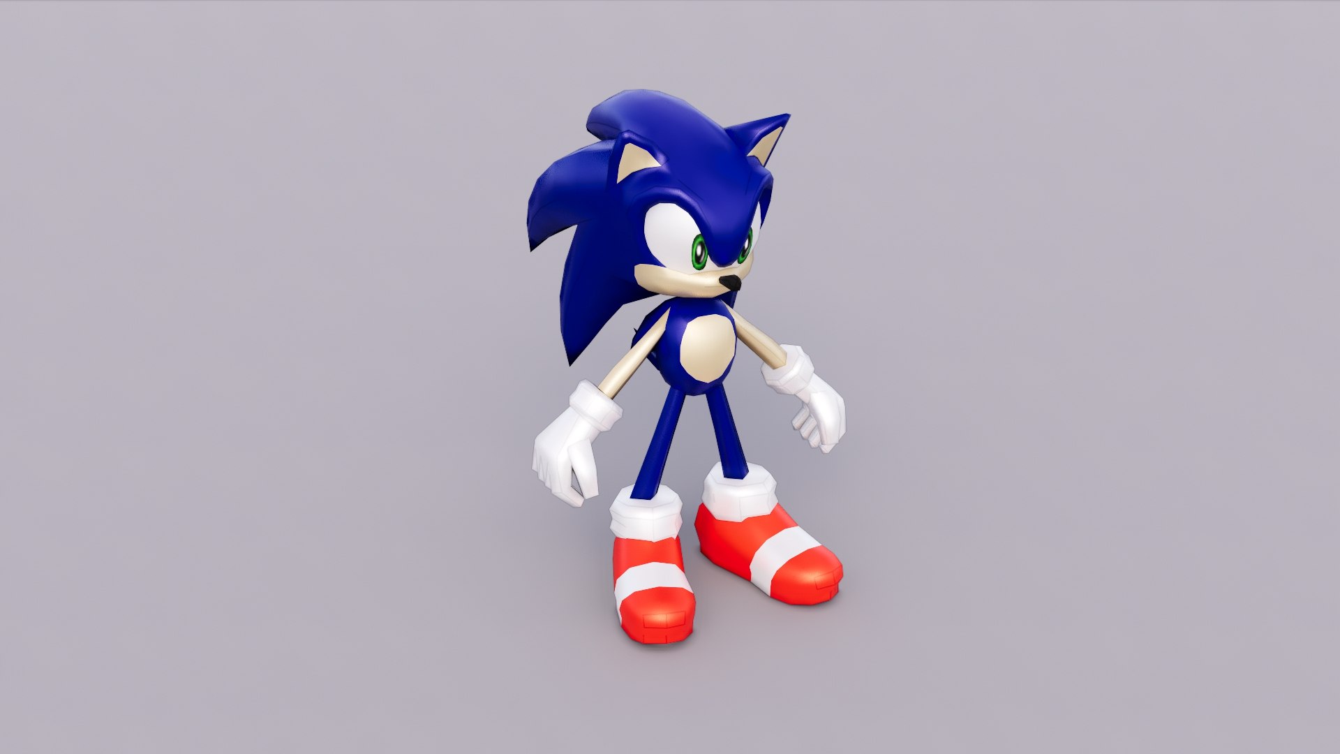 Sonic Character Toy Model - TurboSquid 2192733