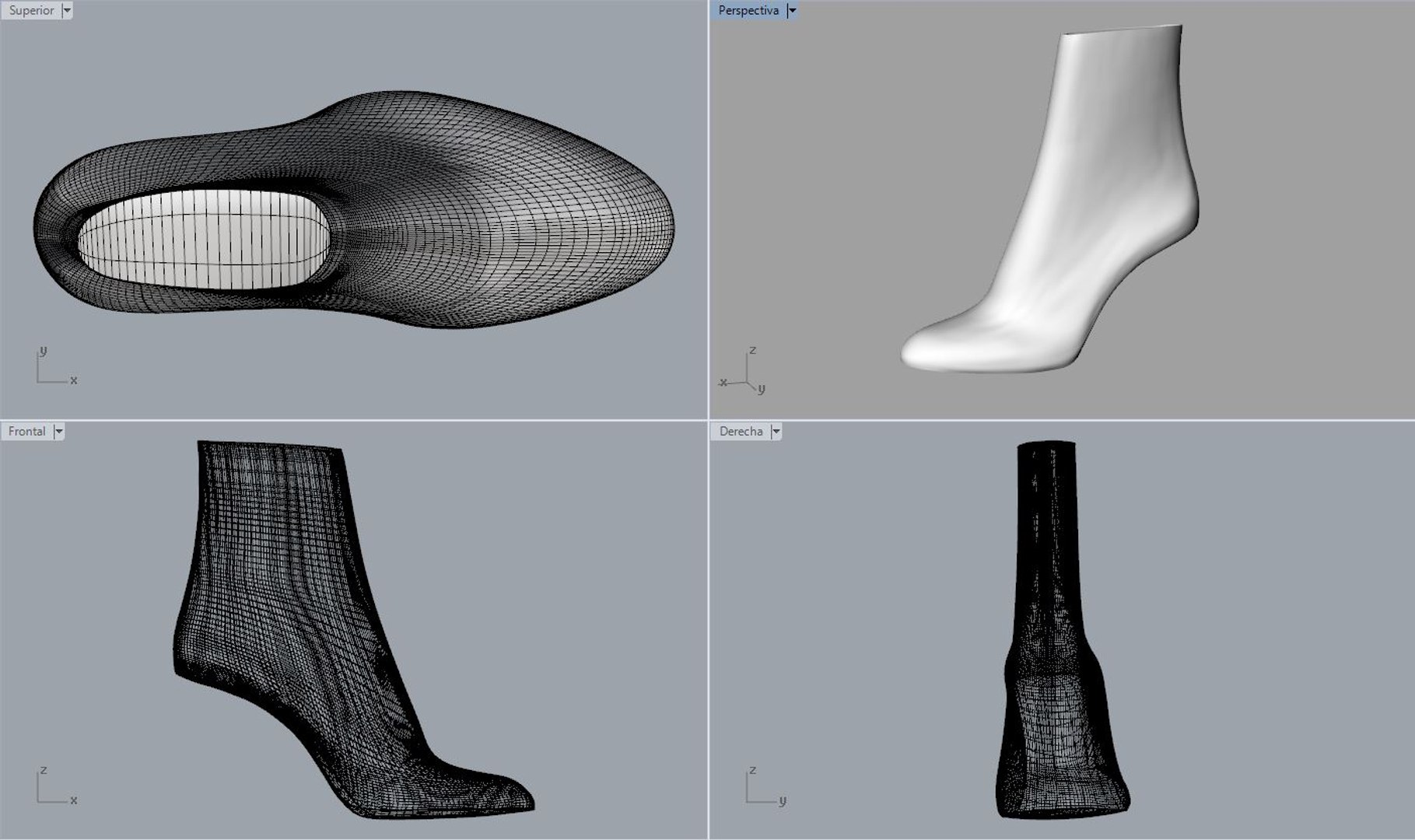 Woman Shoe Lasts Model - TurboSquid 1251540